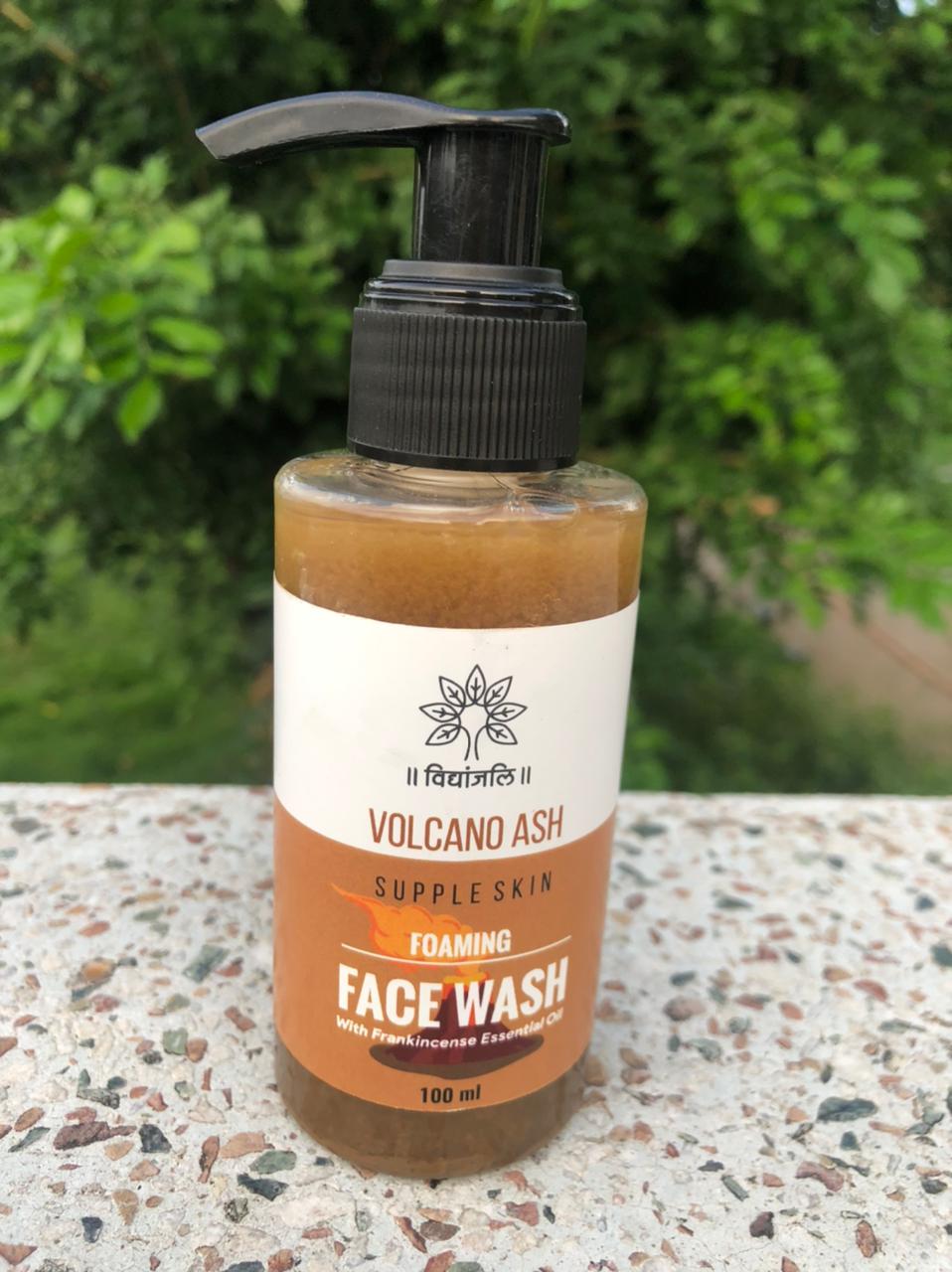 Buy 100% Natural Volcano Ash Facewash at Low price | Vidhyanjali